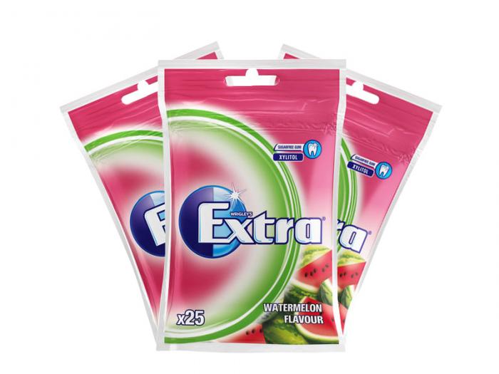 Kjøp Wrigleys Extra Tuggummi Watermelon 35g x 3st hos Coopers Candy ...