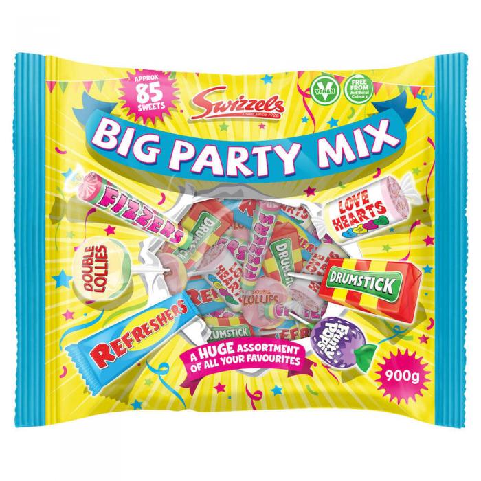Kjøp Swizzels Big Party Mix 900g hos Coopers Candy - Godteri på nett