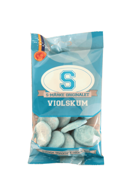 Kjøp S-Märke Skum Viol 70g hos Coopers Candy - Godteri på nettet