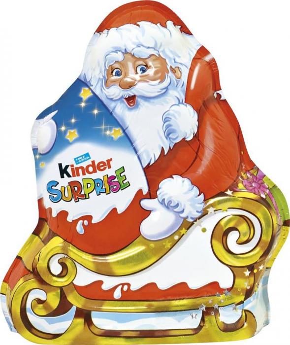 Kjøp Kinder Santa with Surprise 75g hos Coopers Candy - Godteri på nett