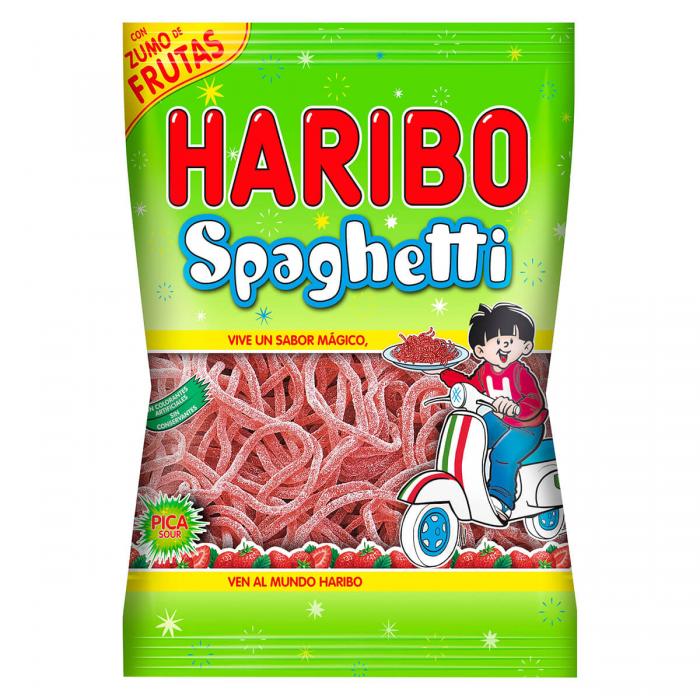 Kjøp Haribo Spaghetti Red 70g hos Coopers Candy - Godteri på nett