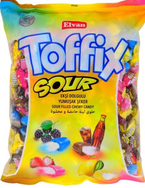 Kjøp Toffix Sour 800g hos Coopers Candy - Godteri på nettet