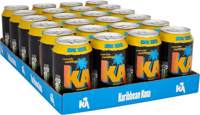 Kjøp KA Karibbean Cola 33cl x 24st (helt flak) hos Coopers Candy ...