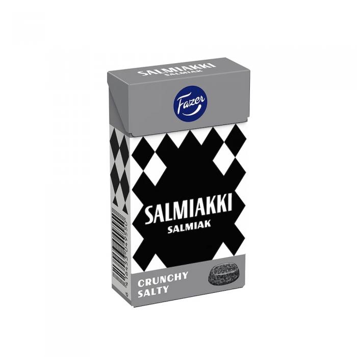 Kjøp Fazer Salmiakki Crunchy Salty pastiller 38g hos Coopers Candy ...
