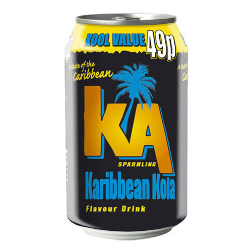 Kjøp KA Karibbean Cola 33cl hos Coopers Candy - Godteri på nettet